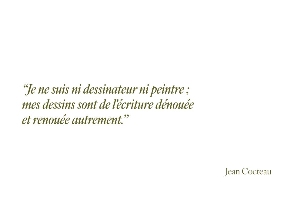 Œuvres de Cocteau Jean - Galerie MC2M